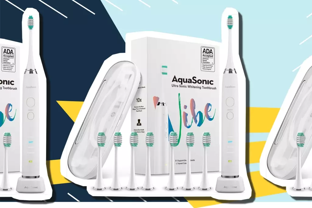 AquaSonic Vibe jest obecnie w sprzedaży za 50% taniej jako najtańsza elektryczna szczoteczka do zębów w historii