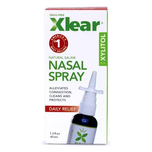 Xlear sprej za nos za ublažavanje sinusa