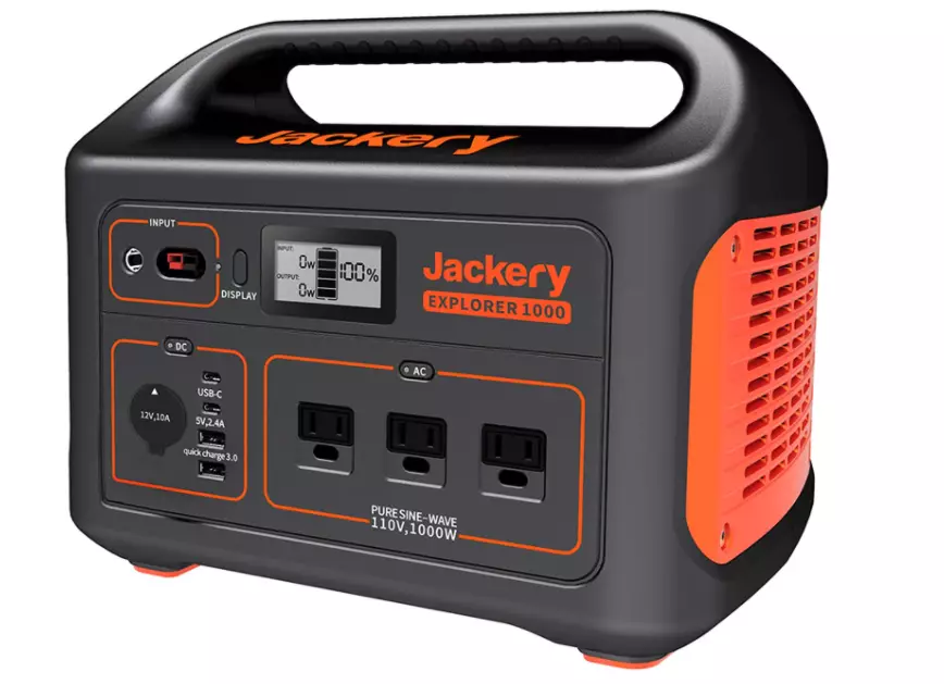 Jackery Portable sinne-oandreaune generator Station Explorer 1000