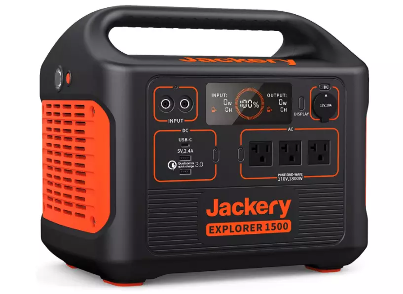 Jackery Power Station Explorer 1500 قابل حمل