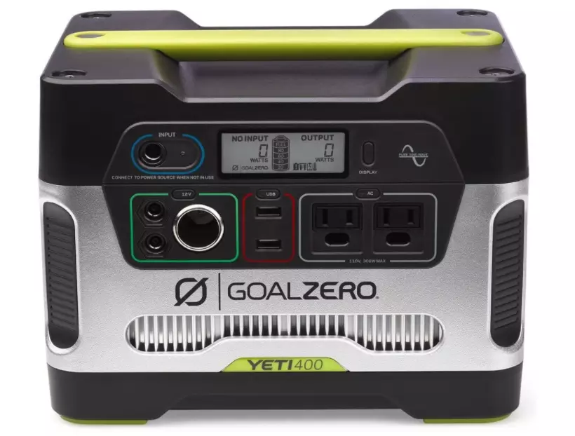 Goal Zero Yeti 400 күн энергиясы менен иштеген генератор