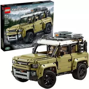 រថយន្ត Lego កំណត់ឧបករណ៍សាងសង់ផ្លូវ Land Rover