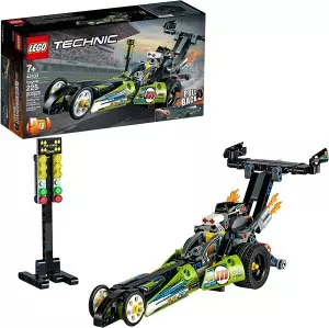 set mobil lego: LEGO Technic Dragster Racing kaulinan Gedong Kit