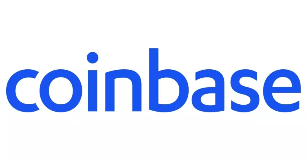 Logotip de Coinbase, millor intercanvi criptogràfic
