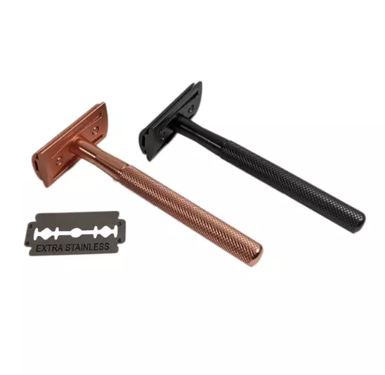 Xoom khib nyiab qhov hluav taws xob Hlau Safety Razor