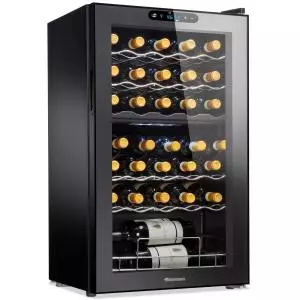 refrigerador de vinho compressor MAX entusiasta do vinho, como armazenar vinho