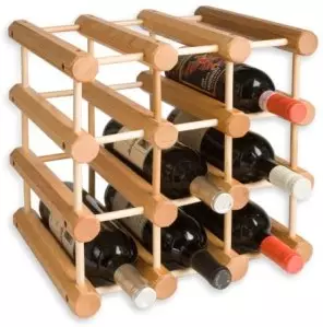 J.K.亞當斯灰木酒架，如何儲存葡萄酒