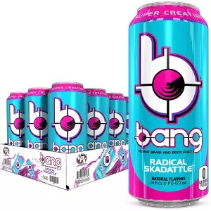 bebidas energéticas sin azúcar vpx bang radical skadattle