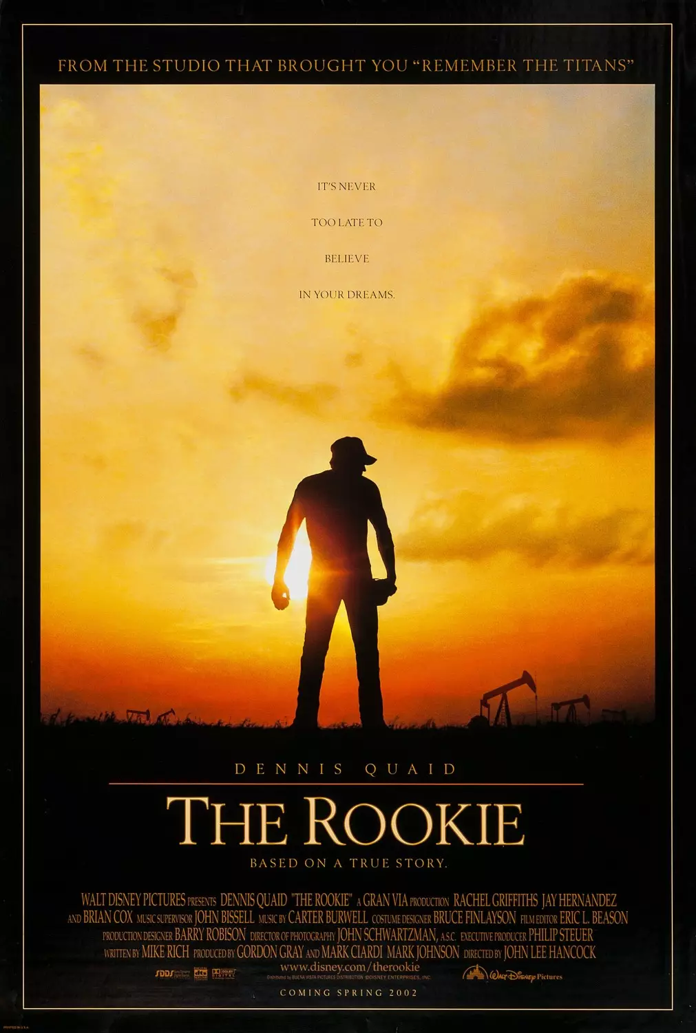 The Rookie ფილმის პოსტერი