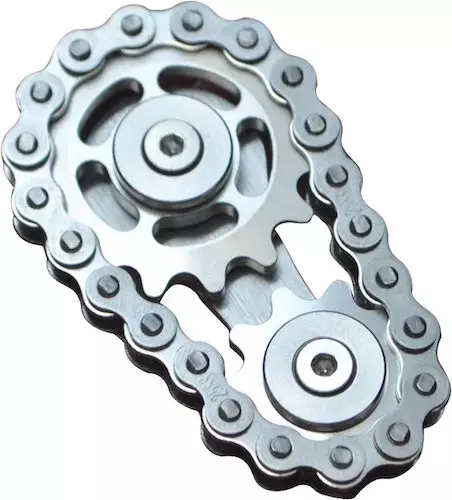 FXCOOLCT Bike Chain Gear Fidget Spinner