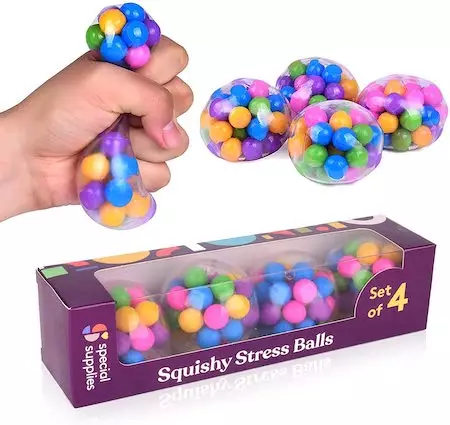 Ihe enyemaka pụrụ iche DNA Squish Stress Ball