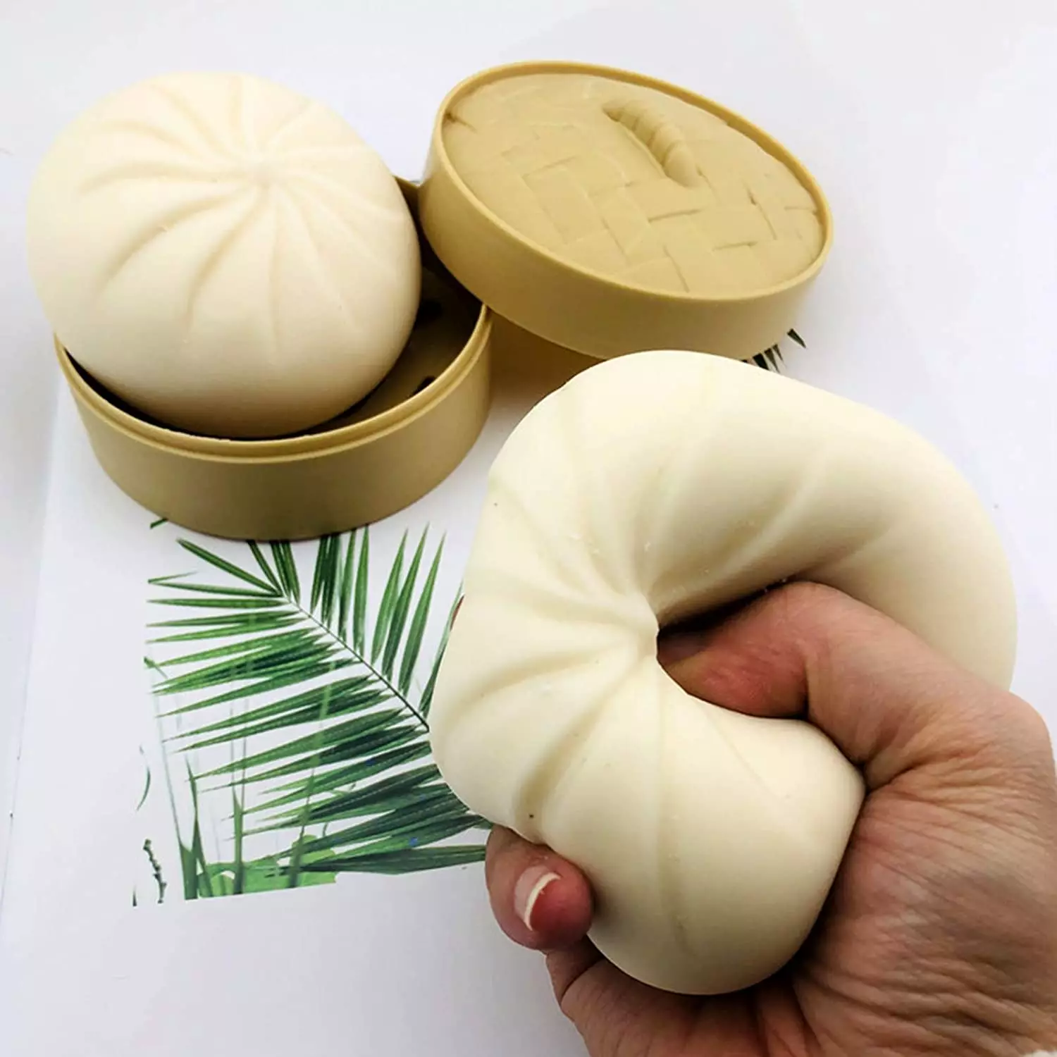 helegeSONG Steam Buns Squishys