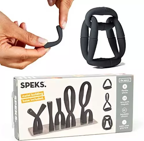 Speks Fleks Magnetic Silicone 8-Piece Building Set