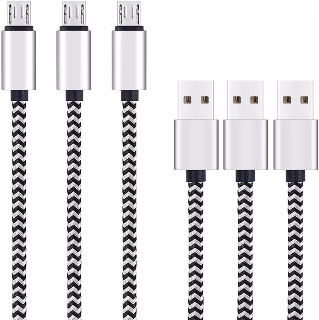 Micro USB kabel 10ft 3Pack by Ailun