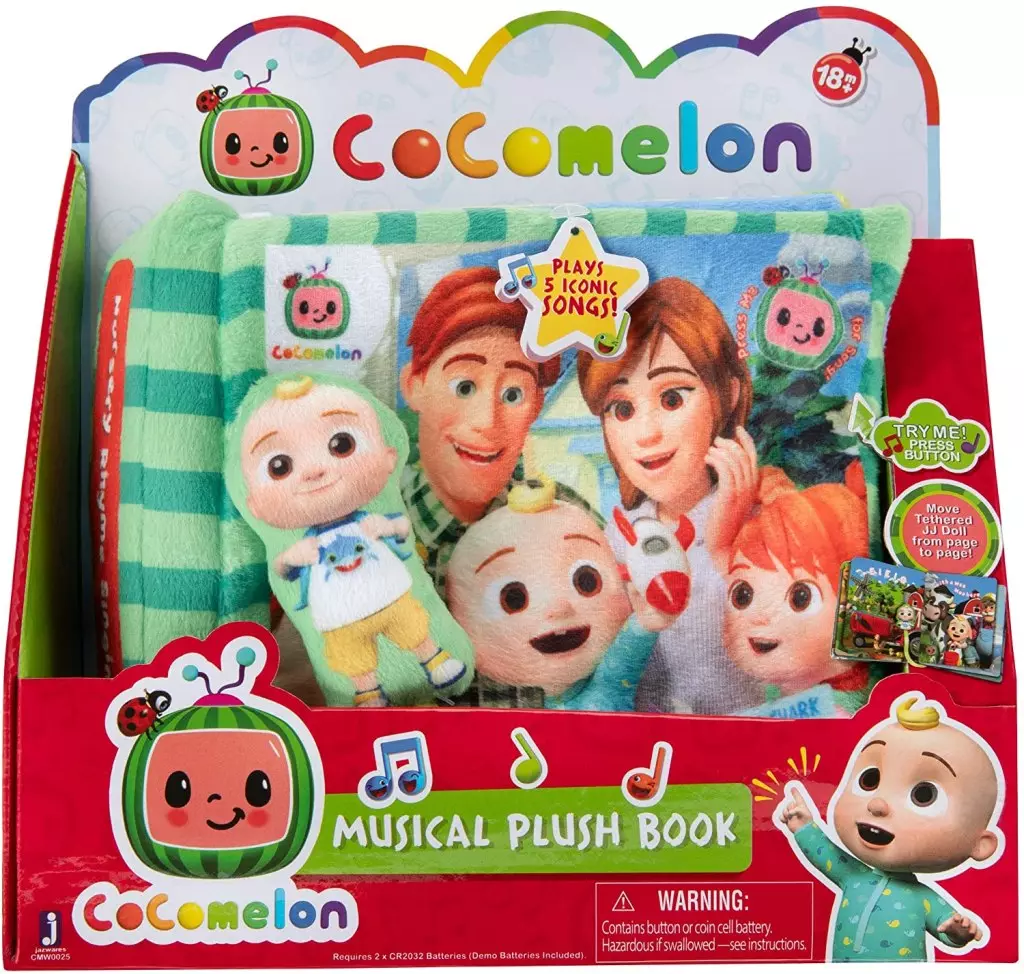 CoComelon Musical Plush Book