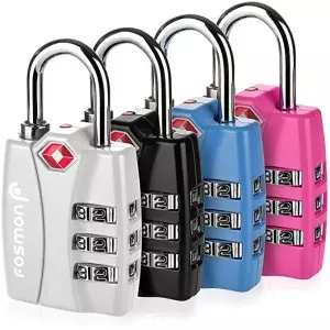 TSA Approved Luggage Locks, Fosmon