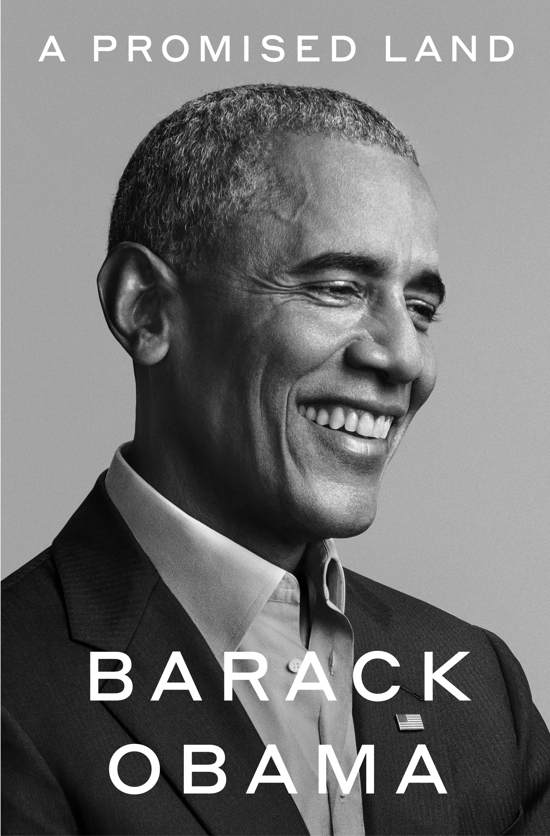 Барак Обама, насловна страница на мемоарите на ветената земја