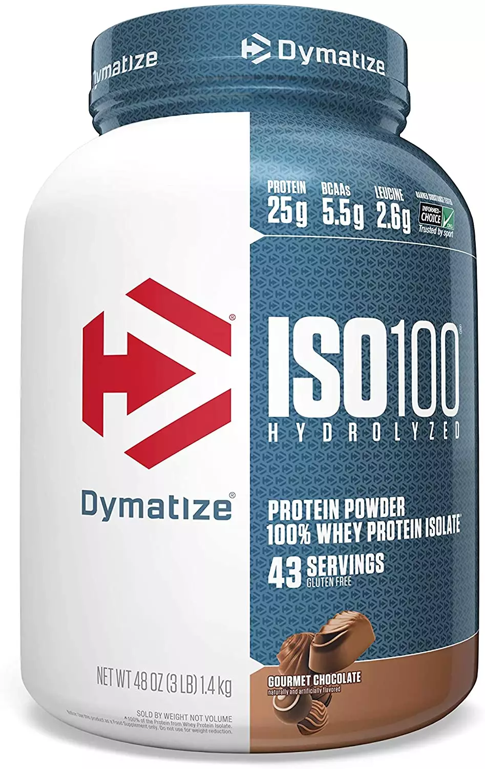 Dymatize ISO100 Proteina iżolata tax-xorrox tat-trab tal-proteina idrolizzata