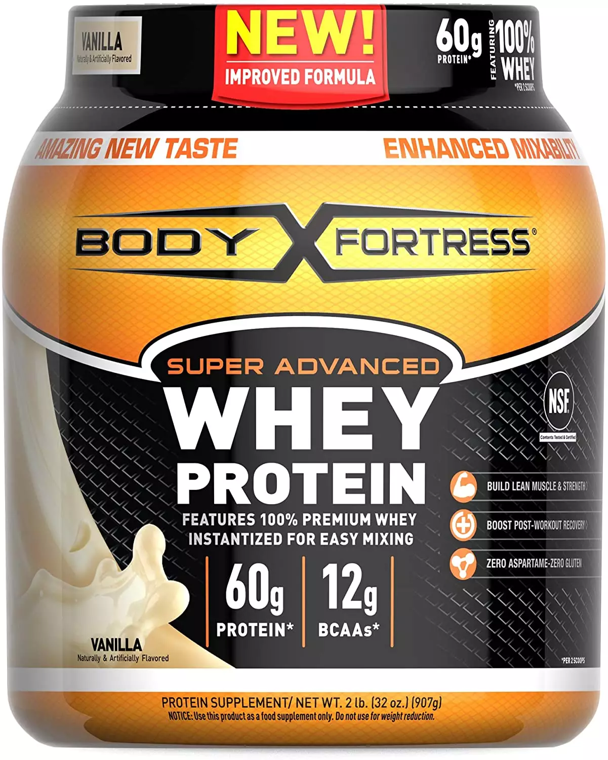 Body Fortress เวย์โปรตีนผง