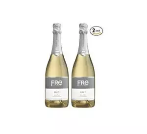 sutter home fre champagne wine, non-alcoholic wine