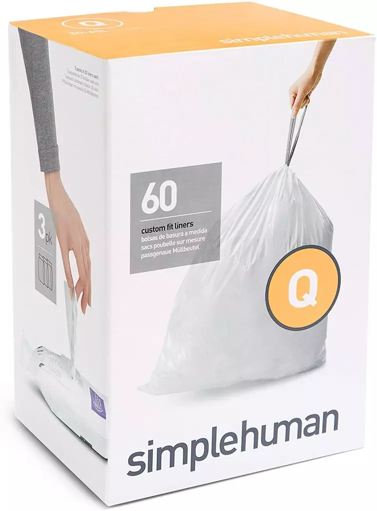 simplehuman Code Q Custom Fit vrecia na odpadky so sťahovacou šnúrkou