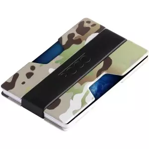 Мінімалістичний алюмінієвий RFID гаманець ROCO