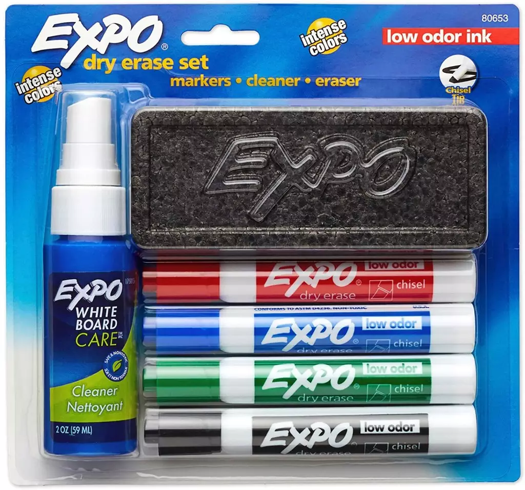 טושים למחיקה יבשה של expo