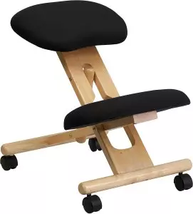 најдобар клечен стол Ема Оливер мобилен дрвен