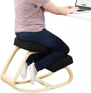 fauteuil à bascule en bois vivo
