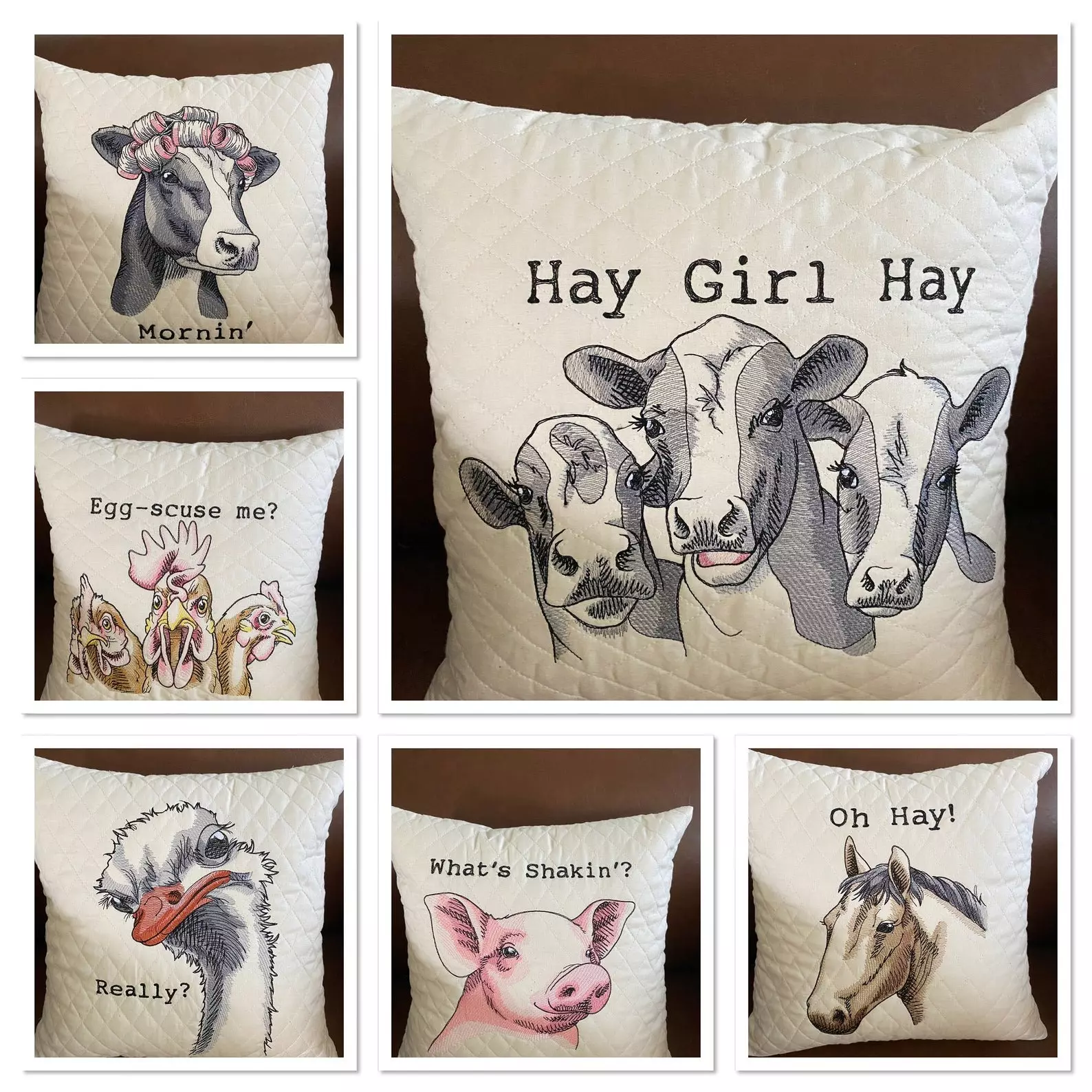 Funny Farm Pillow