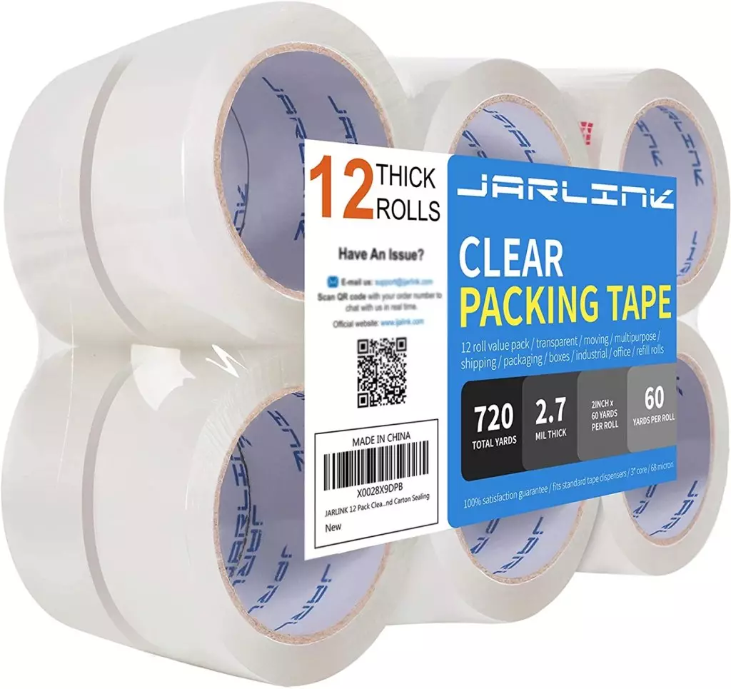 JARLINK Clear Packing Tape