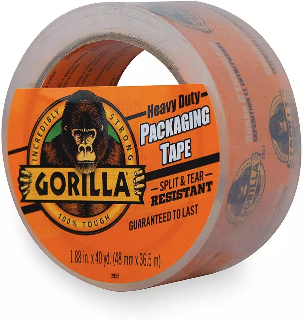 Gorilla verpakkingstape met grote kern