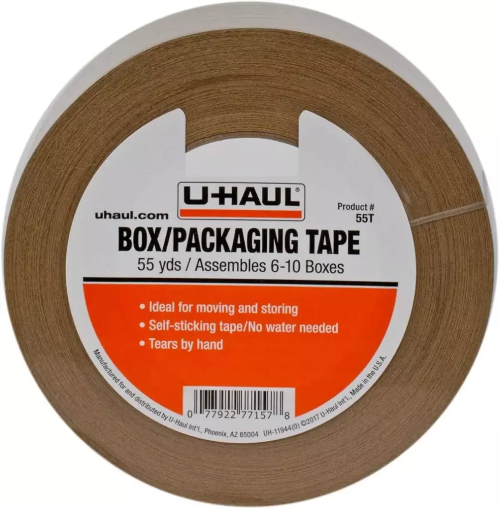 U-Haul Moving Box Paper Tape