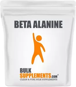 sypké doplňky beta alanin, doplňky pro růst svalů