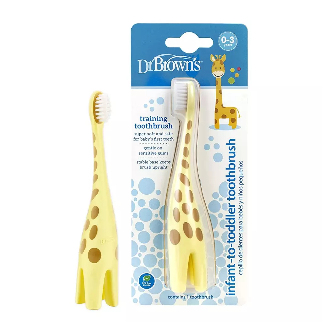 Dr Browns spädbarn-till-småbarn tandborste