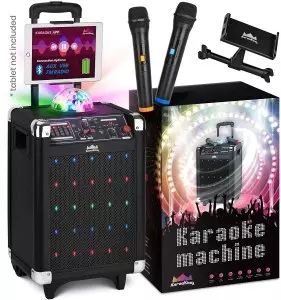 KaraoKing Karaoke Machine ee carruurta