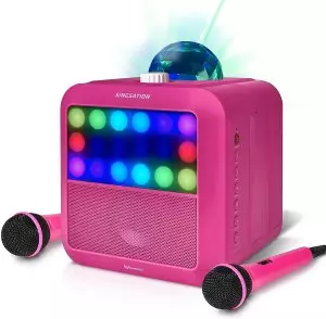 Máquina de karaoke portátil Singsation, máquina de karaoke para nenos