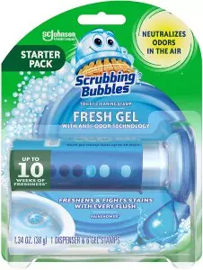 Toilette Schossel Botzen scrubbing Bubbles