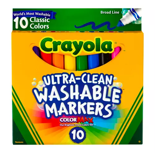 mga marker ng crayola