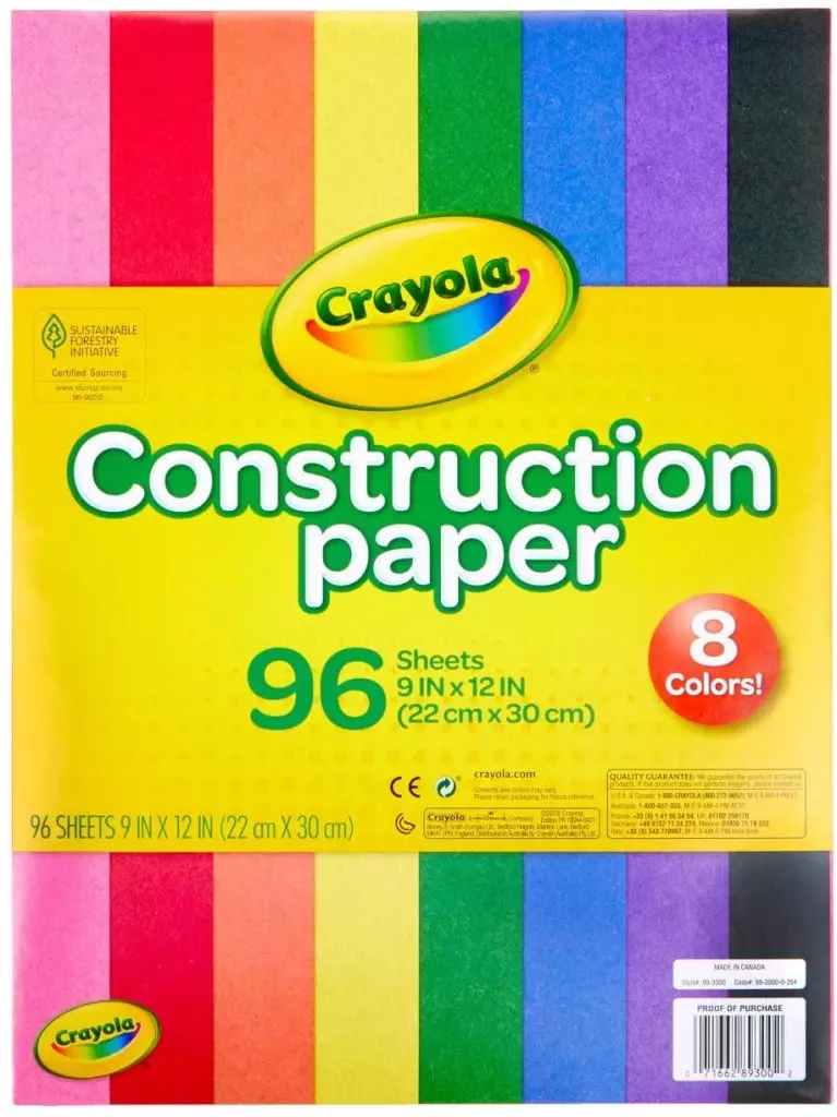 Crayola बांधकाम कागद