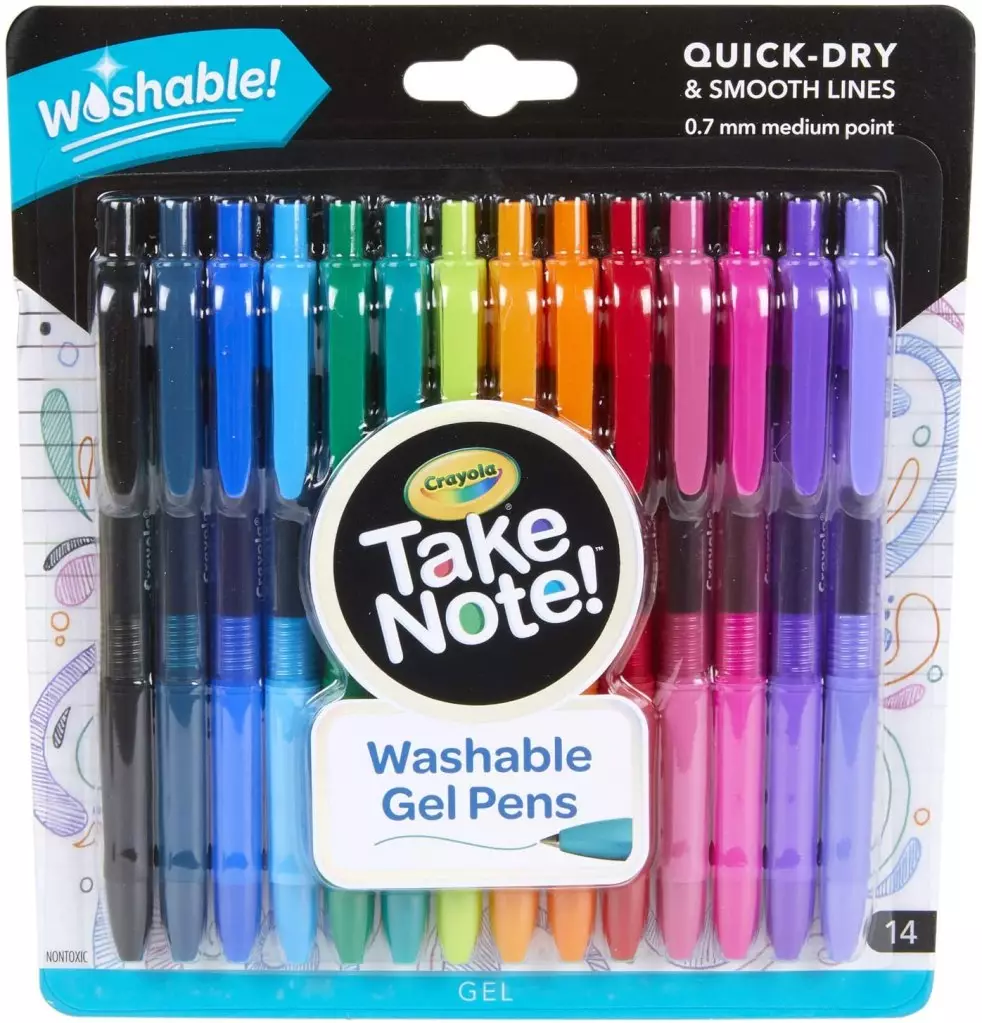 Crayola színes gél tollak
