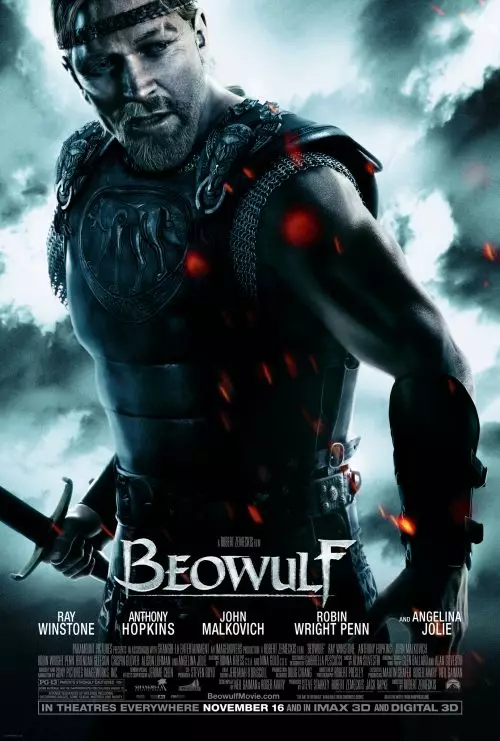 cartel de la pelicula Beowulf