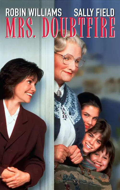 Ponia Doubtfire filmo plakatas