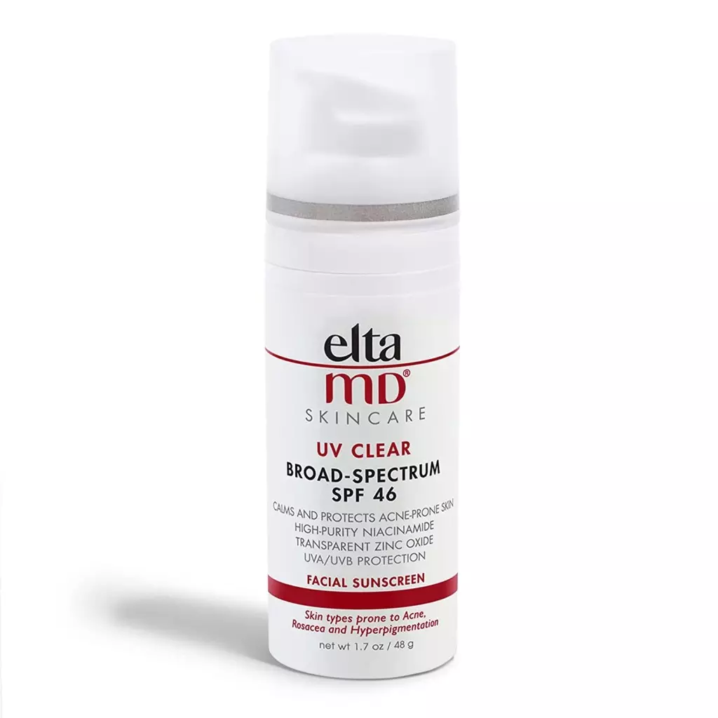 EltaMD UV Clear Facial Sunscreen Broad-Spectrum SPF 46, Best Sunscreen for Acne Prone Skin