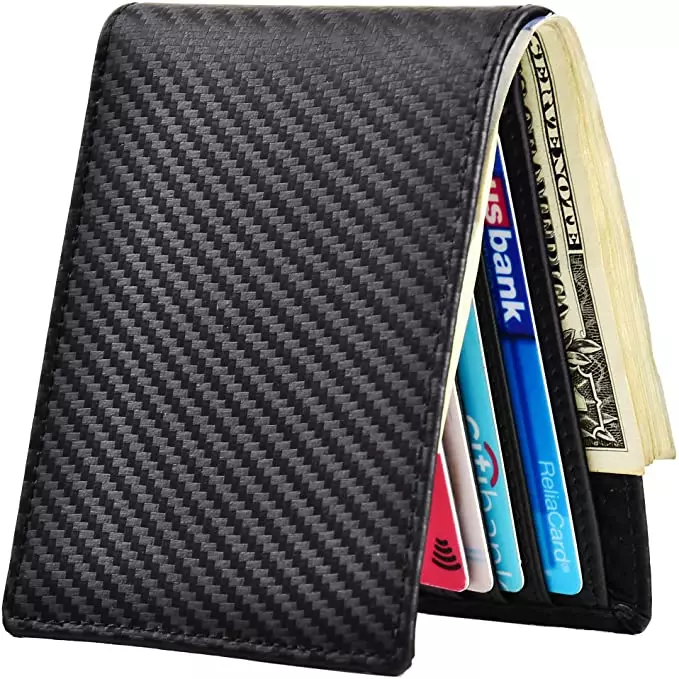 mga wallet ng carbon fiber