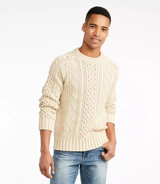 ll-bean-Mens-Signature-Katun-Nelayan-Sweater