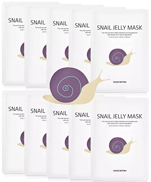 Skederm تەرىپىدىن Snail Jelly Mask