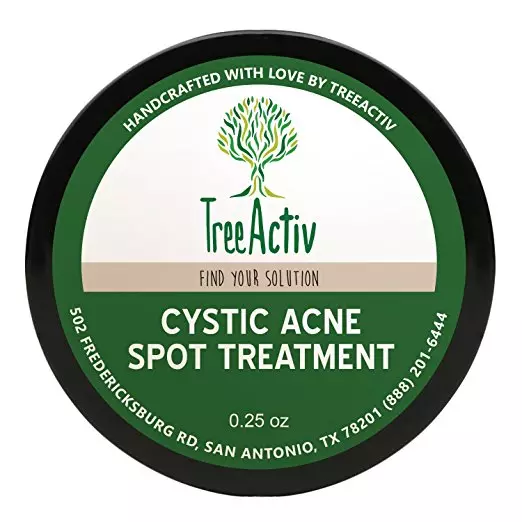 Trattamento per macchie di acne cistica di TreeActiv