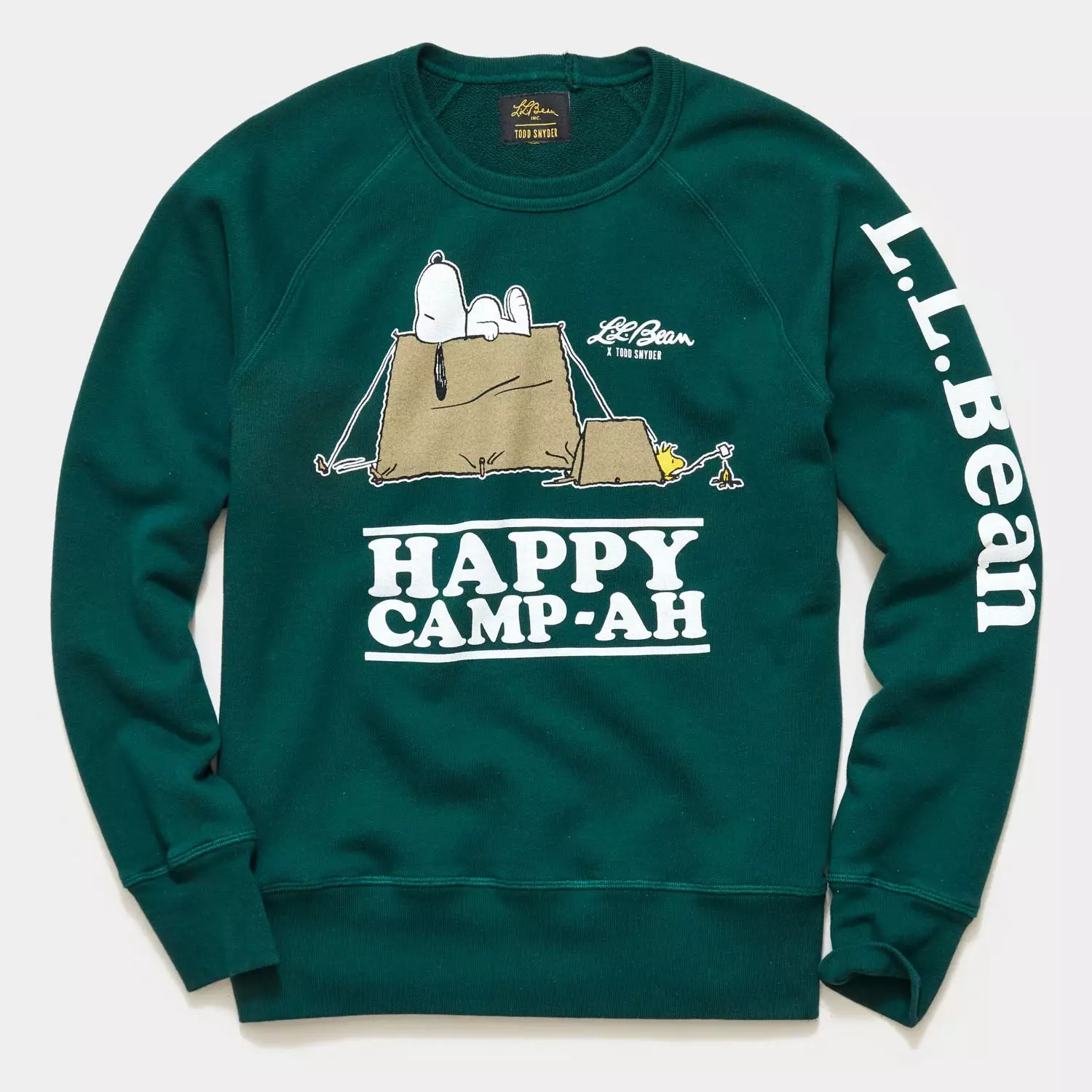 L.L.Bīns x Tods Snaiders: Peanuts Edition Happy Camp-Ah džemperis