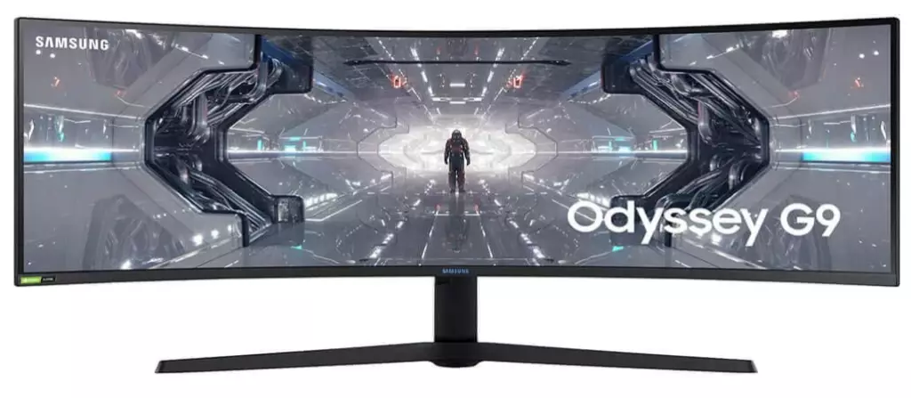 Samsung 49-inčni Odyssey G9 zakrivljeni monitor, najbolji zakrivljeni monitori